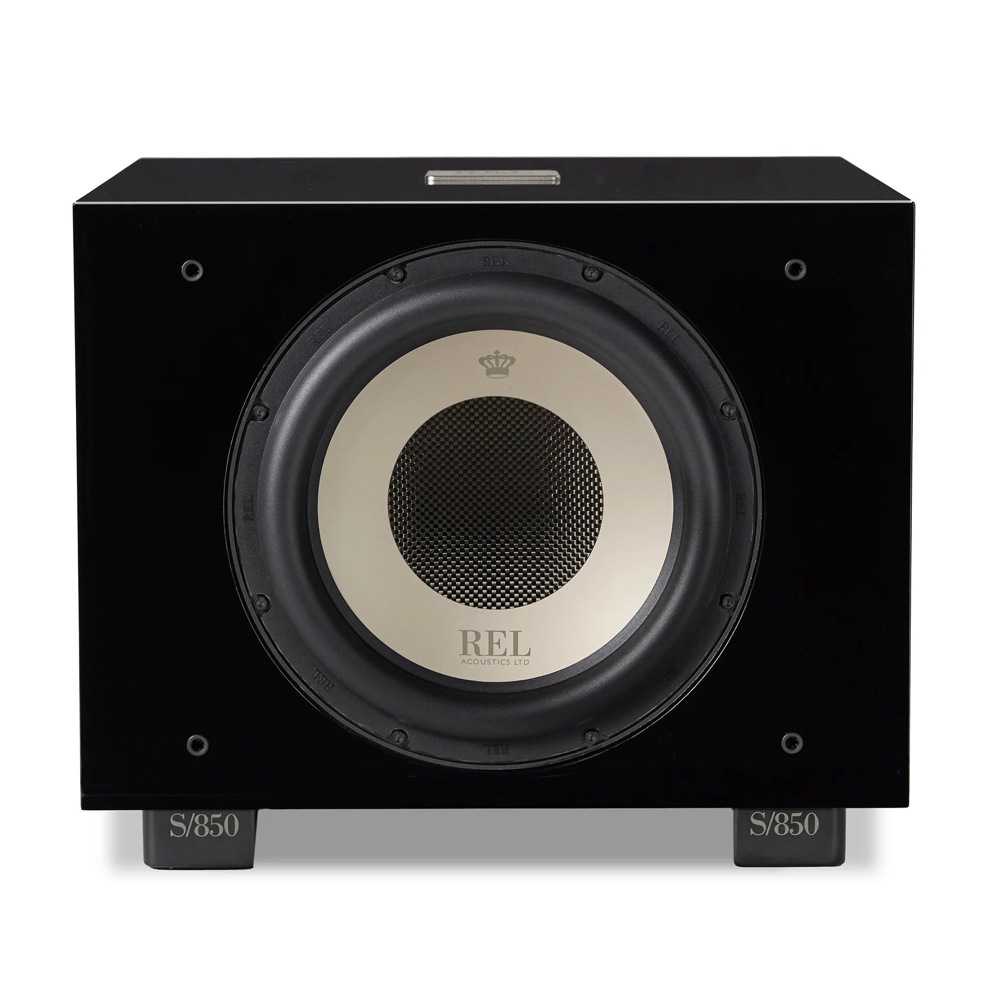 REL Acoustics S/850 Closed Box Front-firing Active Driver, Down-Firing