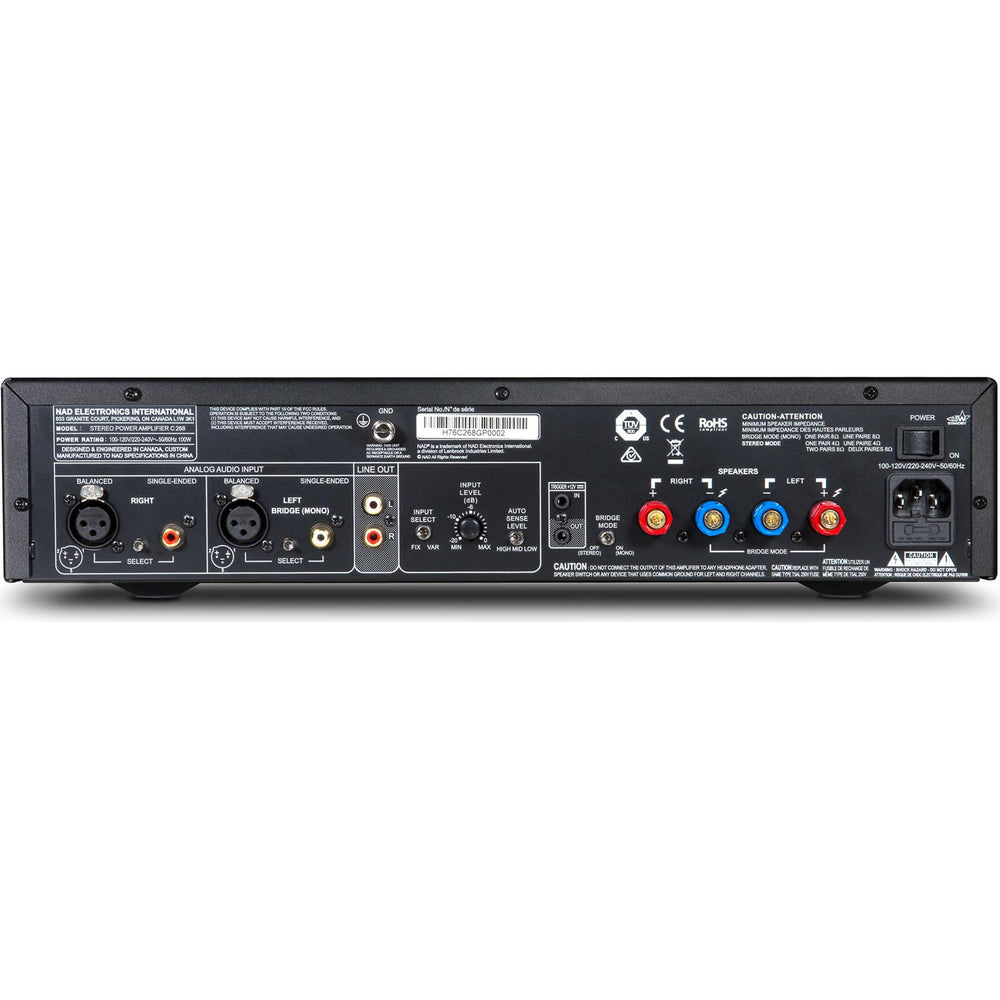 NAD C268 Stereo Power Amplifier